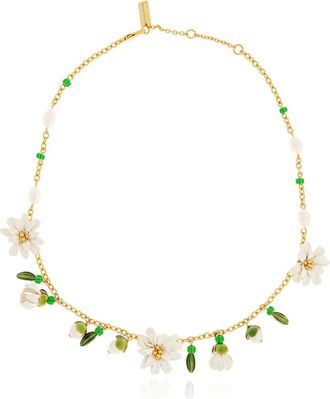 Marc Jacobs Femme, Accessoires, Jaune, Taille: ONE Size Rooted Daisy Necklace