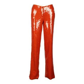 LaQuan Smith Hose - - Trousers - Damen - Orange - S
