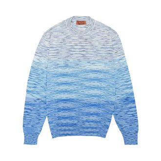 Missoni Mehrfarbige Strickwaren - - Knitwear - Herren - Blau - S