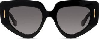 Loewe Femme, Accessoires, Noir, Taille: 51 MM Anagram Lunettes de soleil