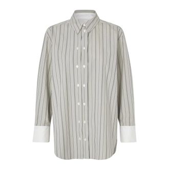 Sams&oslash;e & Sams&oslash;e Salas Shirt - - Blouses & Shirts - Damen - Wei&szlig; - S