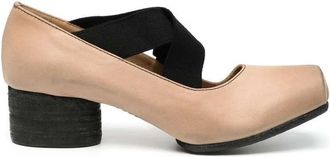 Uma Wang UMA Wang, Femme, Chaussures, Brun, Taille: 39 EU Chaussures en Cuir &agrave; Bout Carr&eacute;