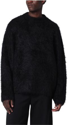 S&eacute;fr Haru Sweater - Homme - Pulls - Noir - Taille: L
