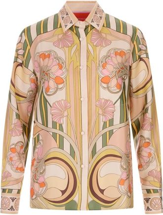 La DoubleJ Femme, Blouses et Chemises, Multicolore, Taille: 42 FR Boy Shirt