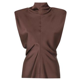 Federica Tosi Blusen - - Blouses & Shirts - Damen - Braun - M