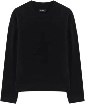 Zadig&Voltaire Pull Marko Patch Western - Homme - Pulls - Noir - Taille: XL