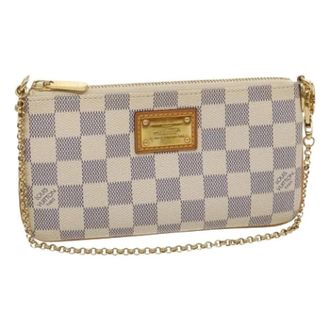 Louis Vuitton Pre-owned Canvas Clutch - - Pre-owned - Damen - Wei&szlig; - ONE SIZE