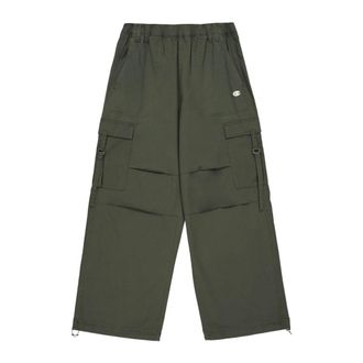 Champion Gewaschene Stretch-Twill-Hose - - Trousers - Damen - Gr&uuml;n - S