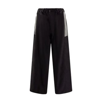 Yohji Yamamoto Homme, Pantalons, Noir, Taille: L Pantalon de Basketball Uniforme Sport