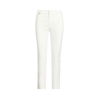 Ralph Lauren Femme, Pantalons, Blanc, Taille: 34 FR Pantalon Coupe Slim