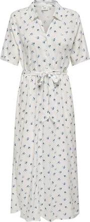 Jacqueline de Yong JdY Jdystarsezen Mididress Starsezen Life Robe mi-Longue 2/4 WVN Noos, Cloud Dancer, S Femmes