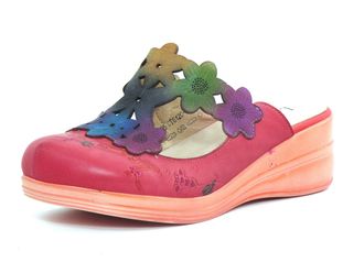 Laura Vita Damen FOCRMATO 05 Pantoletten, Rot (Rouge Rouge)