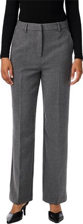 Vero Moda Y.A.S Damen YASLIKKA HW Wide Pants S. NOOS Hose, Dark Grey Melange, XX-Large
