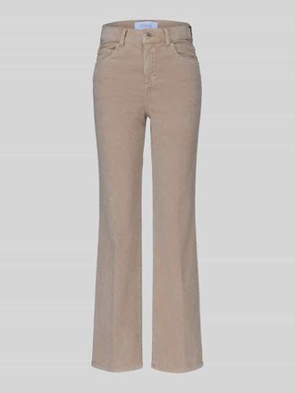 Angels Regular Fit Cordhose mit Label-Patch Modell Lara