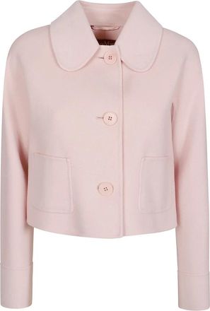 Max Mara Femme, Vestes, Rose, Taille: 42 FR Veste Courte