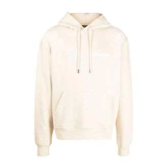 Jacquemus Homme, Sweatshirts et sweats &agrave; capuche, Beige, Taille: S Le SweaT-shirt