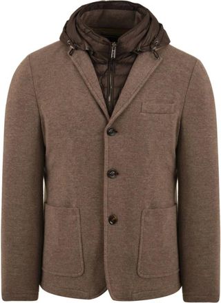 Moorer Homme, Vestes, Brun, Taille: L Veste Bellotto-Mrw
