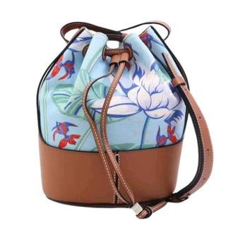 Loewe Pre-owned Canvas Schultertasche - - Pre-owned - Damen - Blau - ONE SIZE