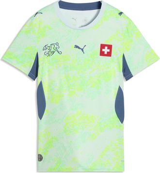 Puma Maillot Away 2026 Suisse Femme, Accessoires, Bleu, XXL