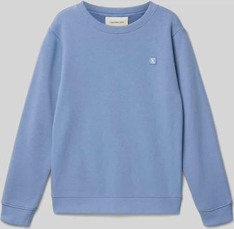 Calvin Klein Jeans Regular Fit Sweatshirt aus Baumwoll-Mix
