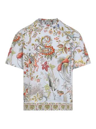 Etro T-Shirt - Bleu Clair