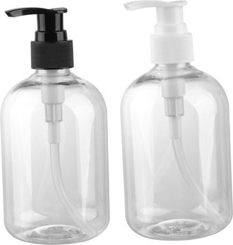 Pretyzoom 6st&uuml;cke Druckpumpflaschen Seifenflasche Leere Reinigungsgelflasche Subflasche F&uuml;r Fl&uuml;ssigseife Mit Pressetyp Design