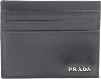 Prada Pre-owned Card Case - Homme - Pre-owned - Noir - Taille: ONE Size