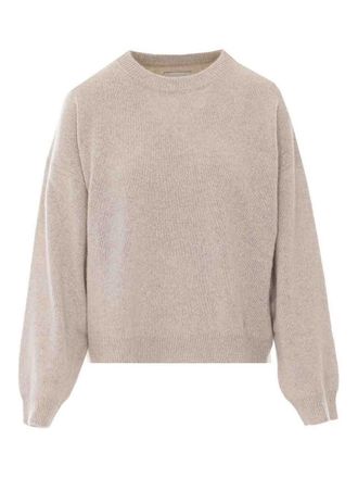 Loulou Studio Rundhalspullover - Grau