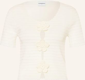 Claudie Pierlot Claudie Pierlot Strickshirt Mit Cut-Outs weiss