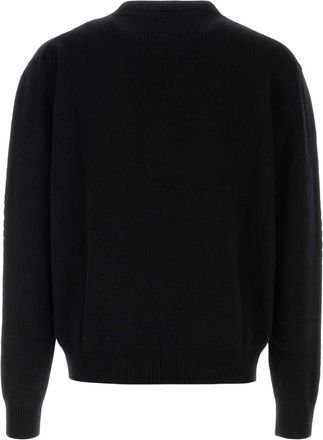 Givenchy Black Exterior: Wool Cashmere Felpe Sweater