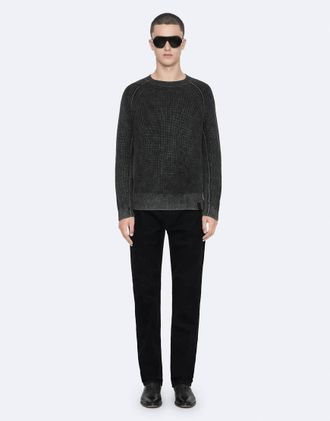 AllSaints Kit Sweatshirt in verwaschenem Schwarz