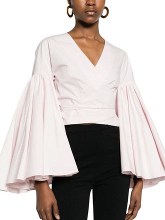 Jacquemus Femme, Blouses et Chemises, Rose, Taille: 36 FR Le Cache Coeur Paysan Top