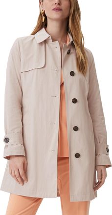 Comma Taillierter Trenchcoat mit Bindeg&uuml;rtel