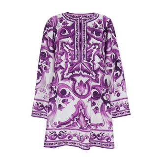 Dolce & Gabbana Damen, Kleider, Lila, SGröße