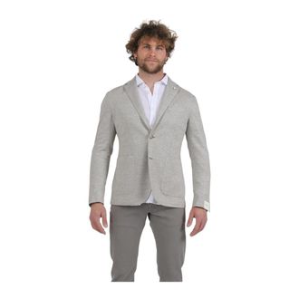 L.B.M. 1911 Einreihiger Mantel - - Jackets - Herren - Grau - L
