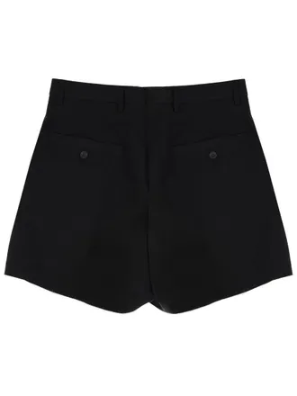 Rick Owens New Wool Shorts - Black
