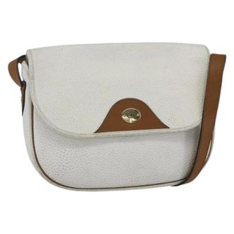 Dior Pre-owned Vintage Leder Schultertasche - - Pre-owned - Damen - Wei&szlig; - ONE SIZE