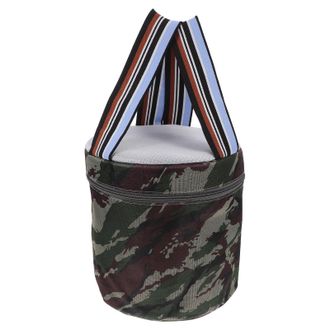 NUOBESTY Tragbarer Landwirtschaftshocker aus Schaumstoff Kleiner Gartenhocker 25cm Hoch mit Tasche Leichter und Stabiler Sitz f&uuml;r Gartenarbeit und Feldarbeit