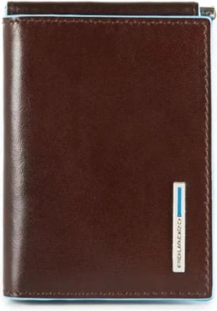Piquadro Homme, Accessoires, Brun, Taille: ONE Size Blue Square Wallet