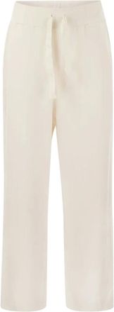 Majestic Filatures Femme, Pantalons, Beige, Taille: 38 FR Pantalon en viscose / &eacute;lasthanne
