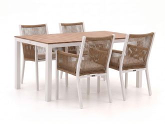 Manifesto Furniture Manifesto Rivola/Fidenza 160cm dining tuinset 5-delig