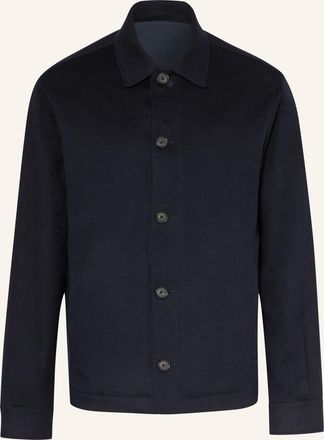 Paul & Shark Paul & Shark Overjacket Aus Cashmere Zum Wenden blau