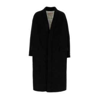 Mordecai Schwarzer Wollmantel - - Coats - Herren - Schwarzk - M