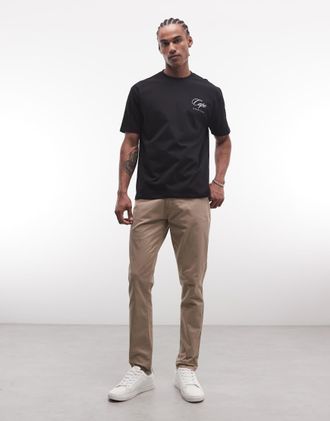 Capo Pantalon chino slim - Gr&egrave;ge-Neutre
