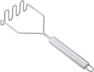 Generic Presse-pur&eacute;e en acier inoxydable avec grande poign&eacute;e pour l&eacute;gumes, fruits, salades, ustensiles de cuisine pour &eacute;craser les pommes de terre, les racine