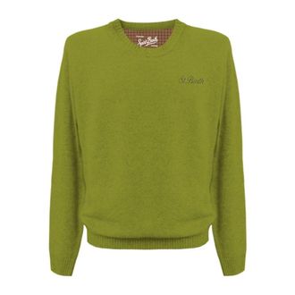 MC2 Saint Barth Gr&uuml;ne Pullover f&uuml;r M&auml;nner - - Knitwear - Herren - Gr&uuml;n - M