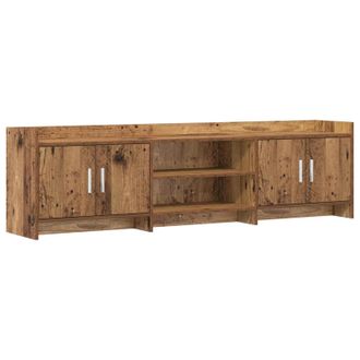 vidaXL Mobile Tv 168 X 33 X 47 Cm Legno Antico Legno Ingegnerizzato Vidaxl