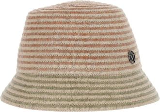 Maison Michel Caps & M&uuml;tzen - Souna Hat - Gr. S - in Beige - f&uuml;r Damen