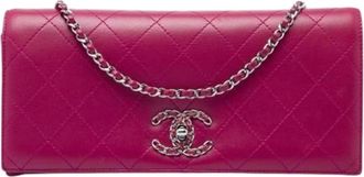 Chanel Pre-owned Vintage Quilted Flap Crossbody Bag - - Pre-owned - Damen - Rosa - ONE SIZE