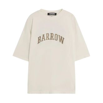 Barrow Barrow, unisex, Tops, Beige, Taille: XL Jersey T-Shirt